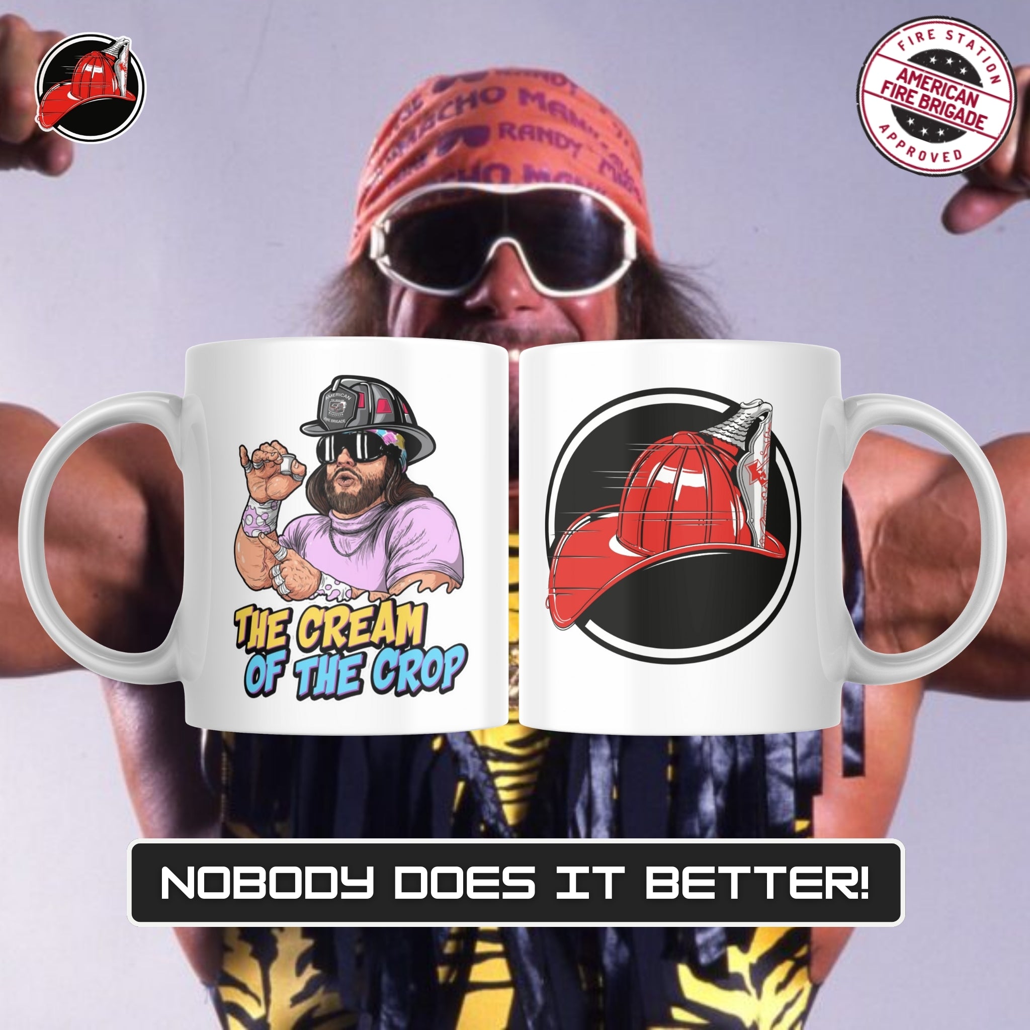 Macho Man Mug | American Fire Brigade