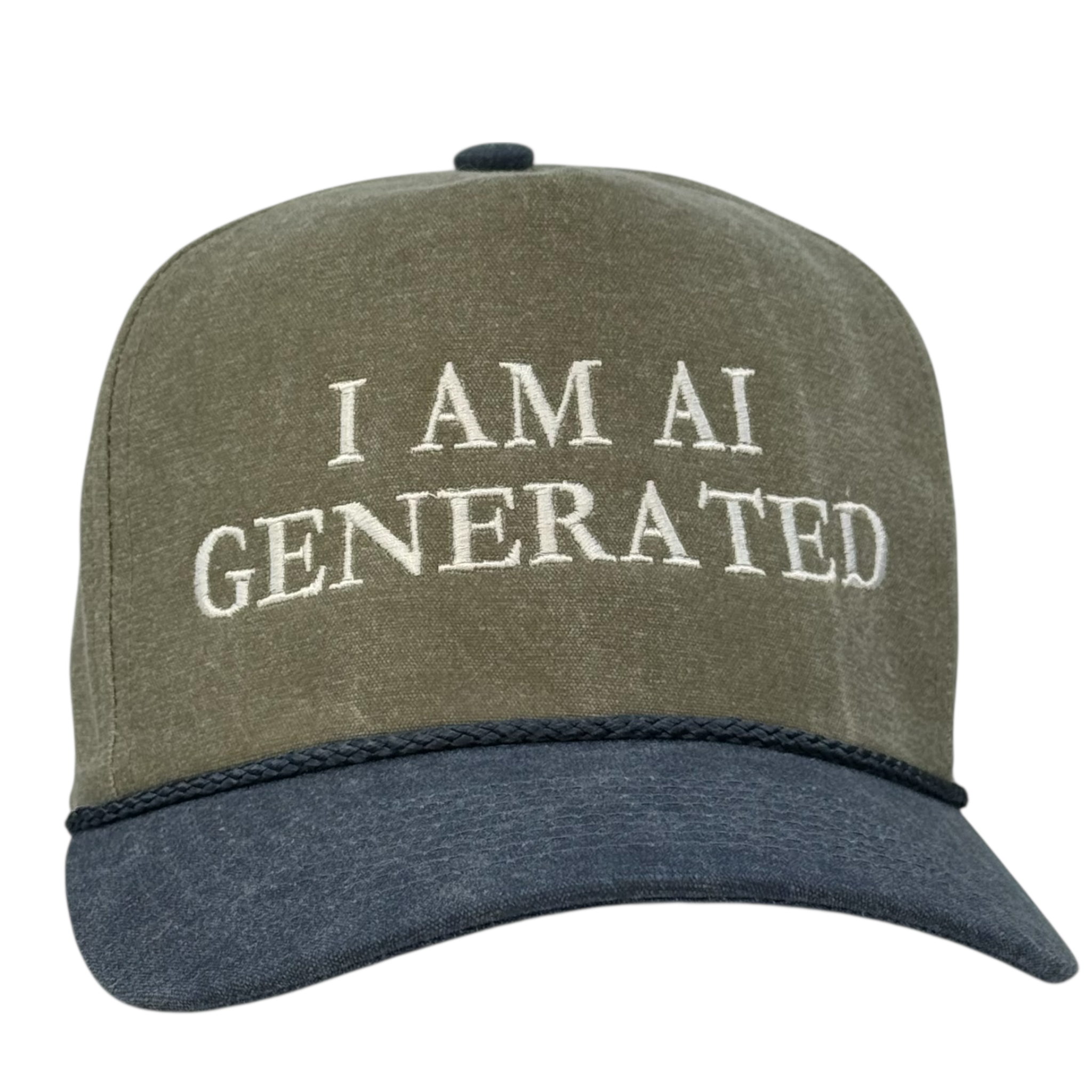 I am AI Generated Hat Custom Embroidered | American Fire Brigade