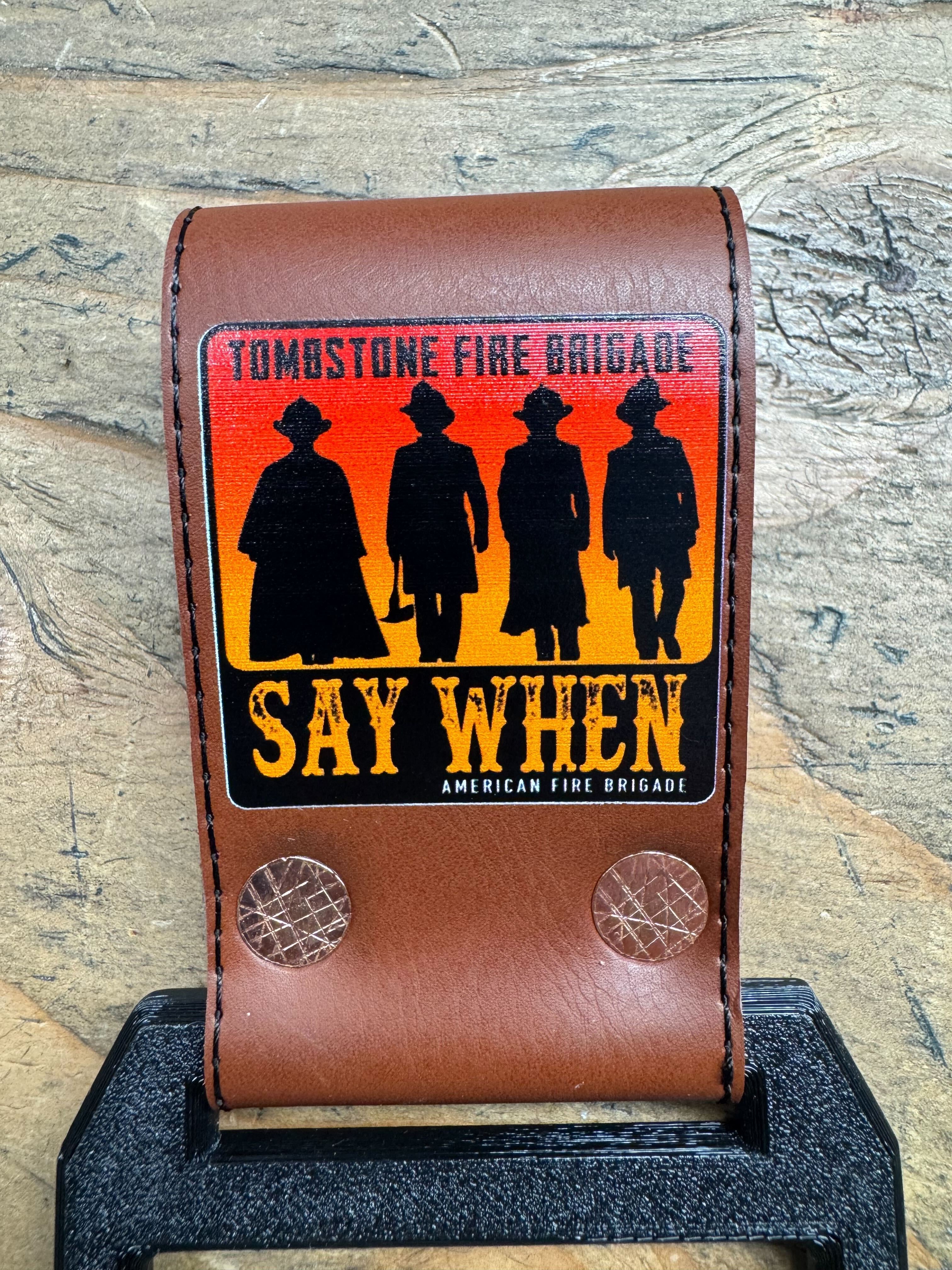 Tombstone Radio Holster | American Fire Brigade