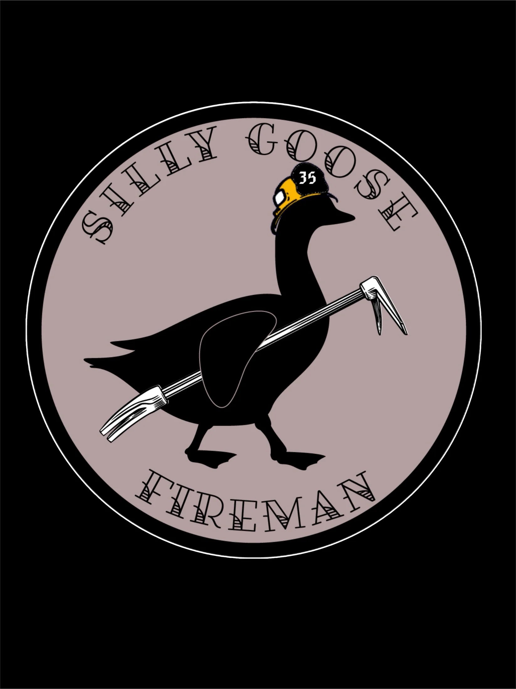 Silly goose Sticker | American Fire Brigade