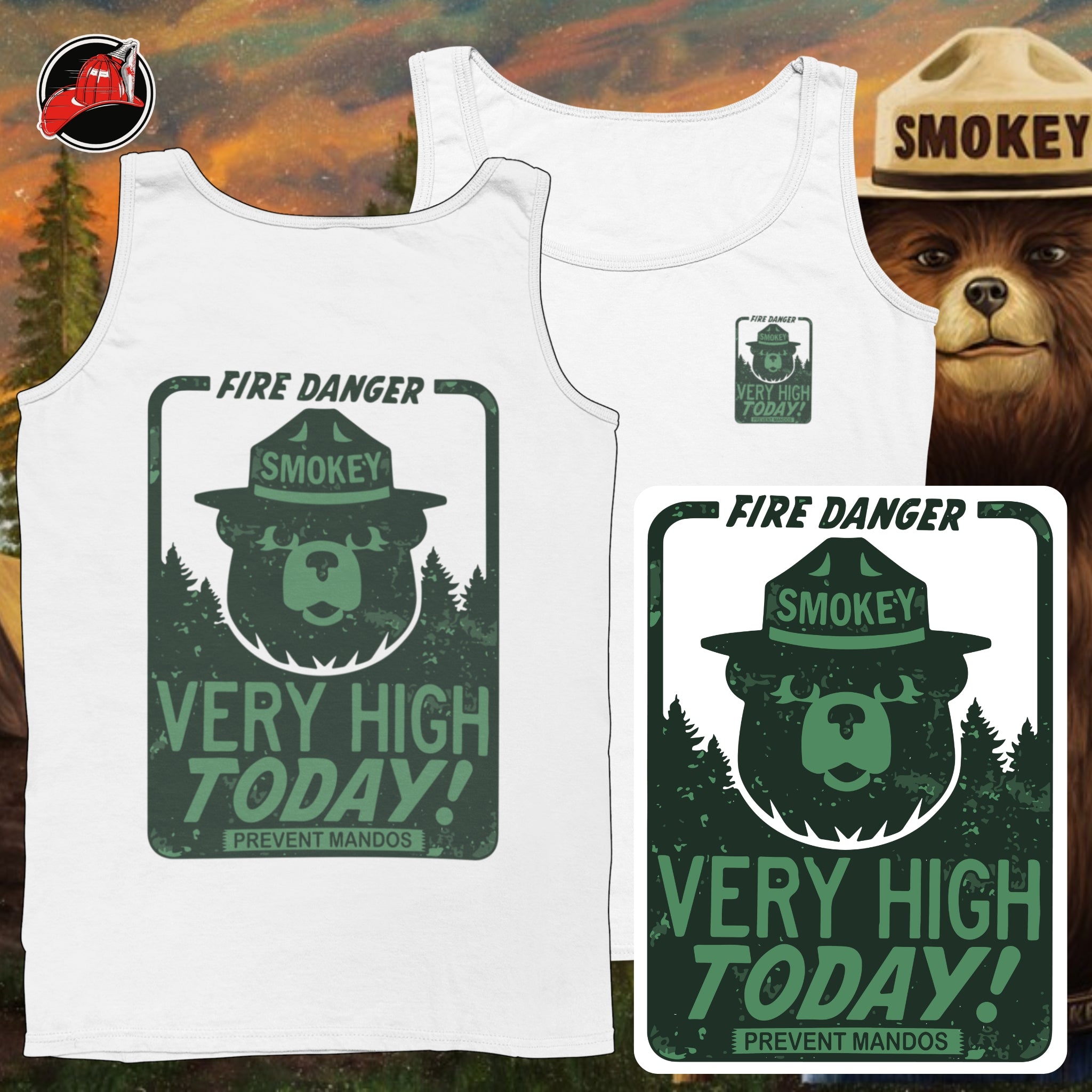 Smokey Mando Tank | American Fire Brigade